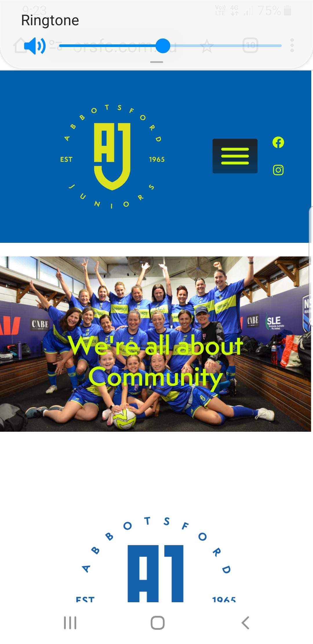 Welcome to the new AJFC Website - Abbotsford Juniors Football Club